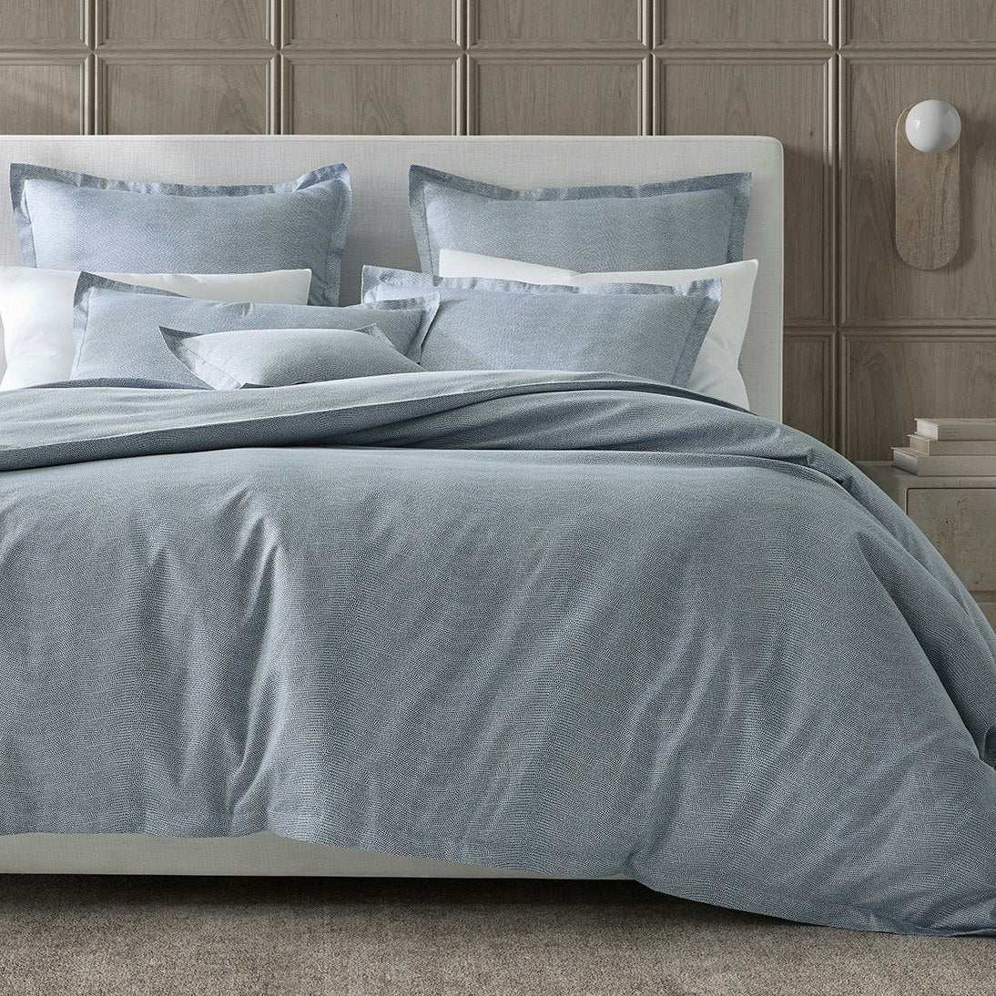 Elegant Linen Duma Diamond 4 Piece Bedding Set