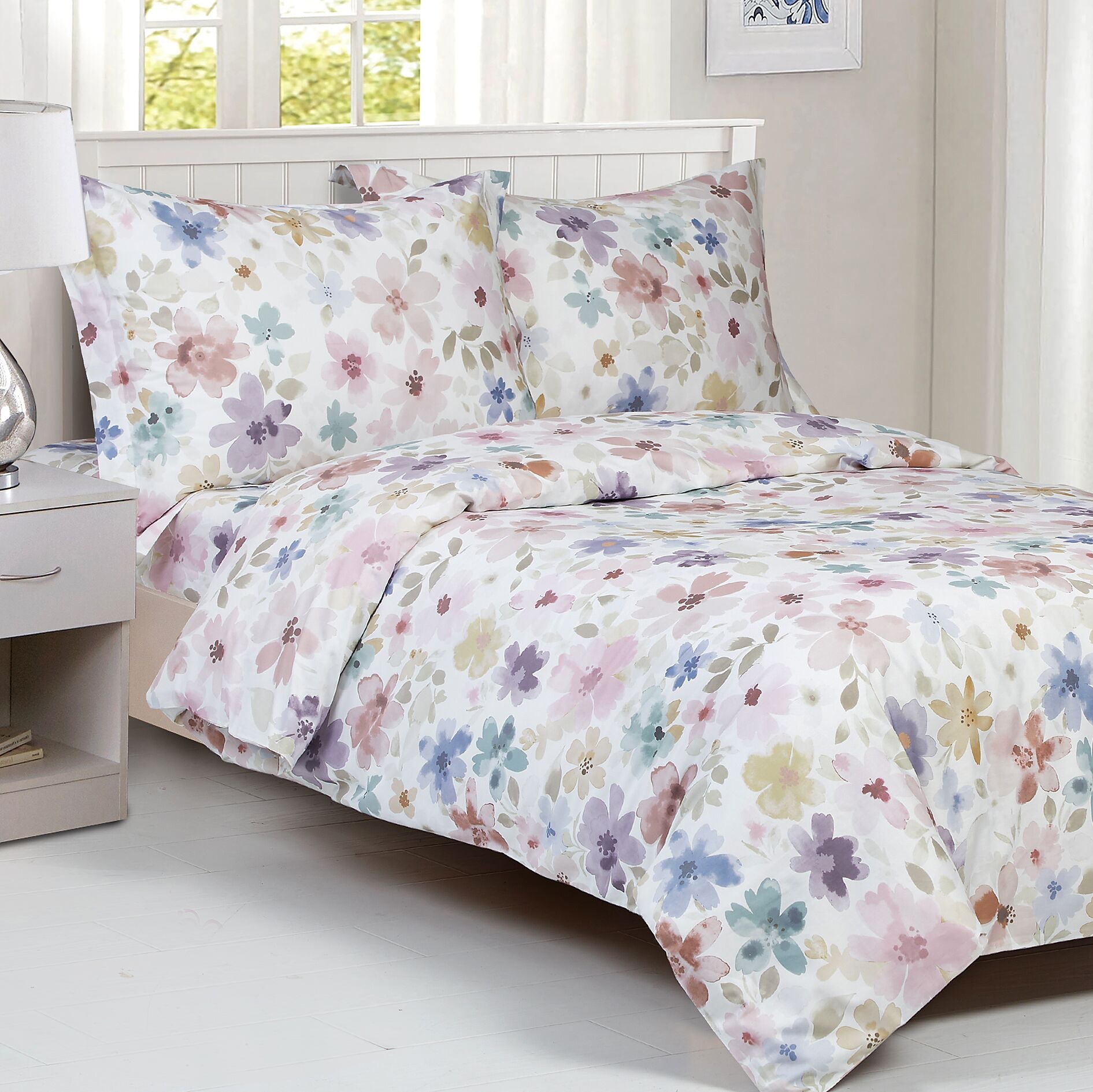 Violet Linen French Vintage 6 Piece Bedding Set