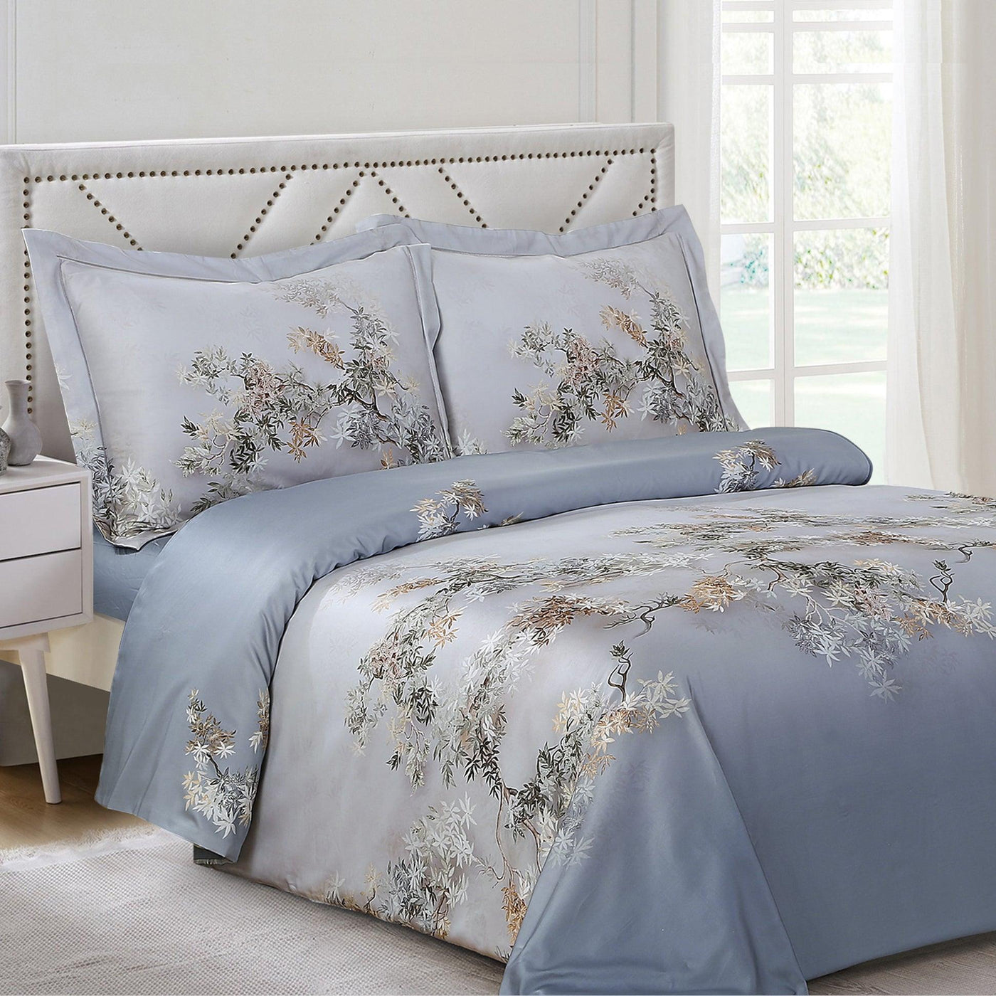 Violet Linen French Artistic 8 Piece Bedding Set