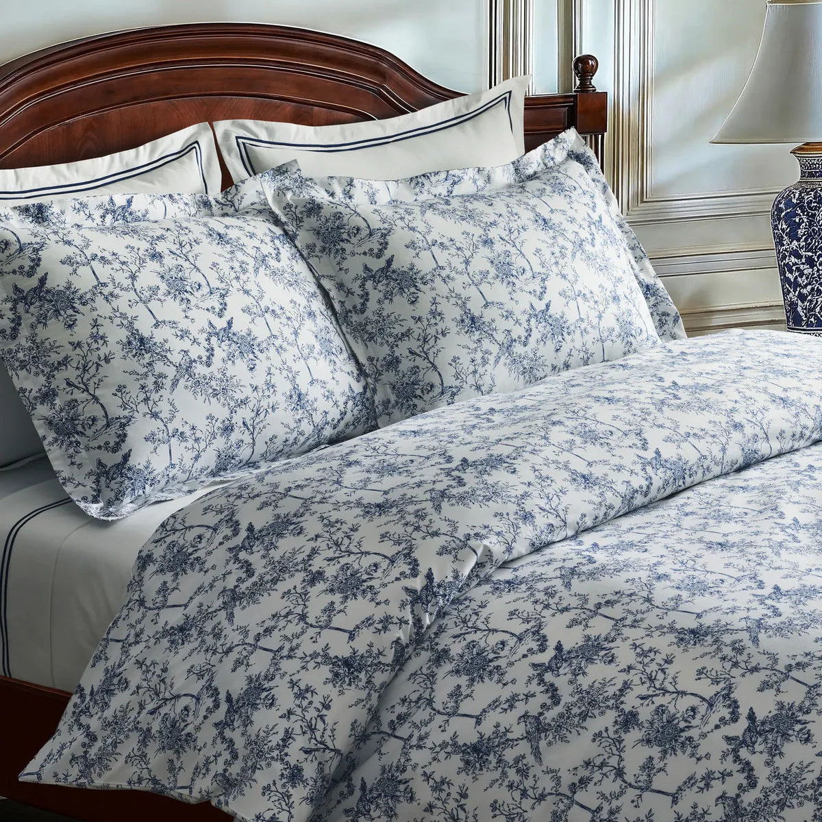 Timeless Toile 4 Piece Bedding Set