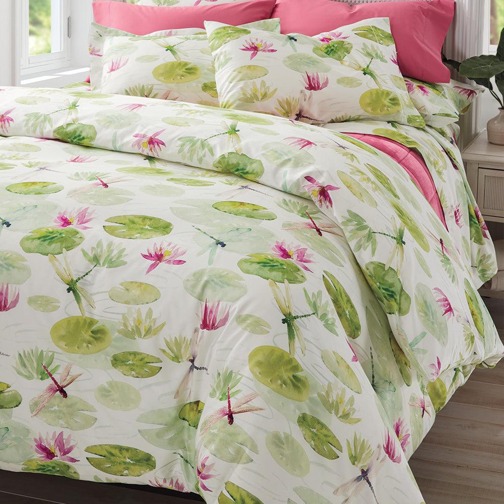 Water Garden 4 Piece Bedding Set