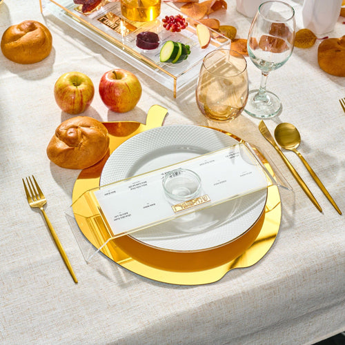Waterdale Collection Classic 2.0 Raised Simanim Trays