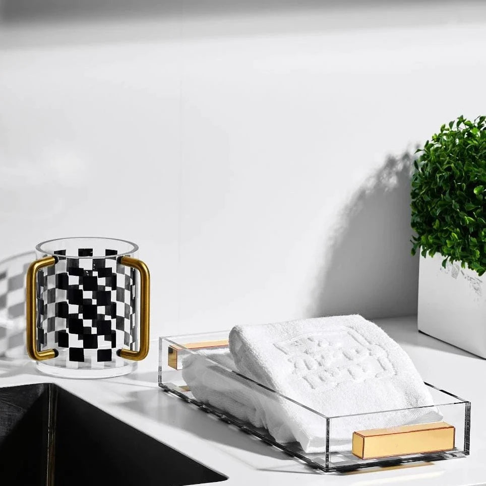 Waterdale Collection Onyx Washing Cup