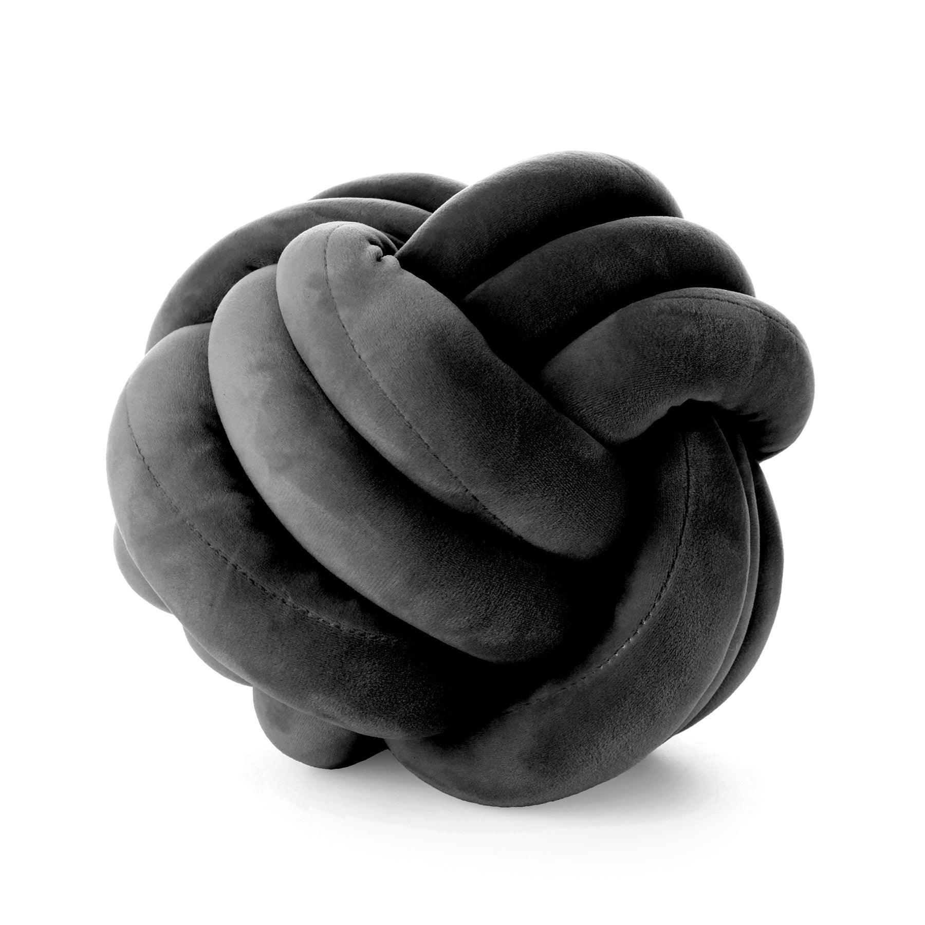 Elegant Linen Knot Pillow