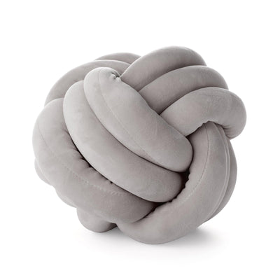 Elegant Linen Knot Pillow