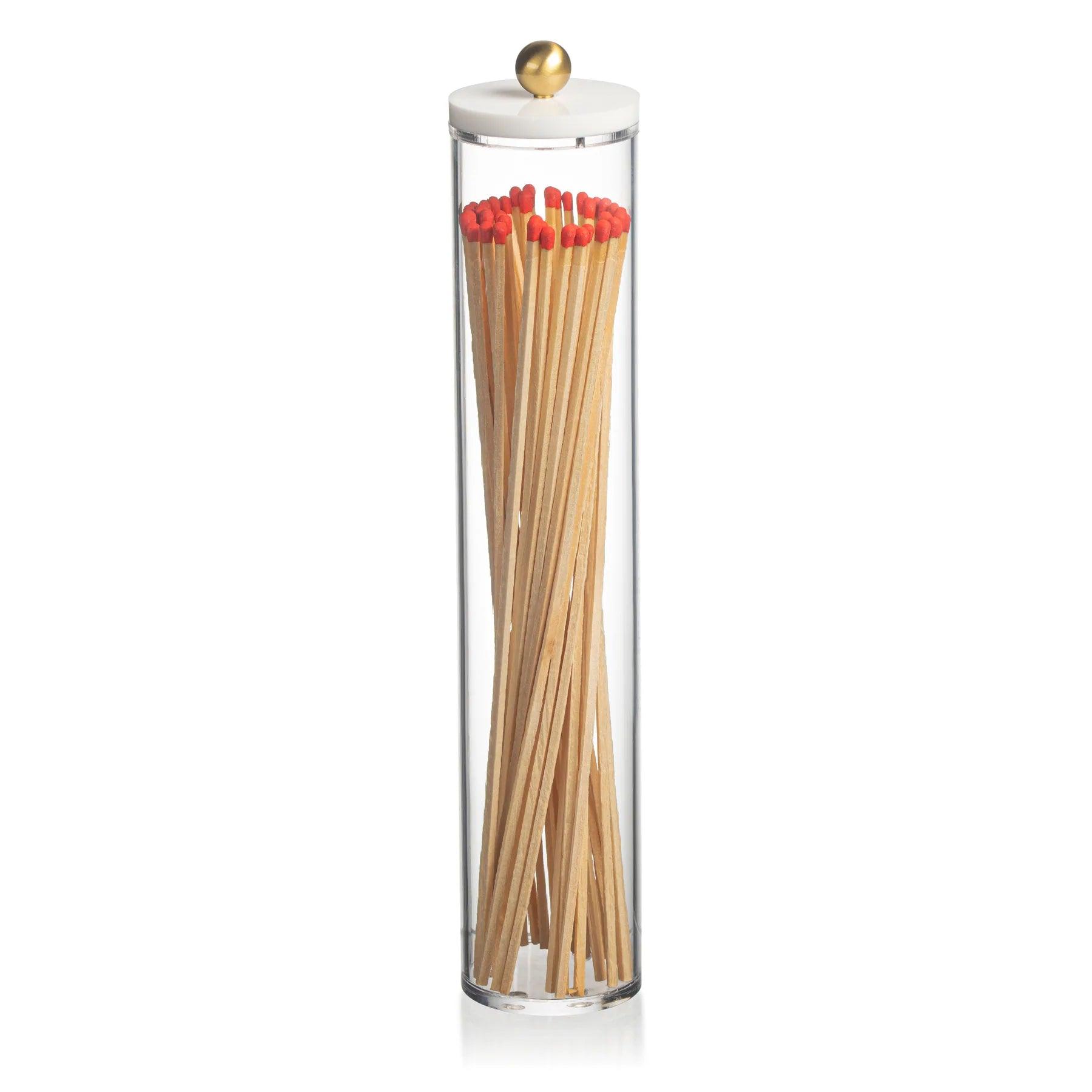 Waterdale Collection Tall Cylinder Match Holder