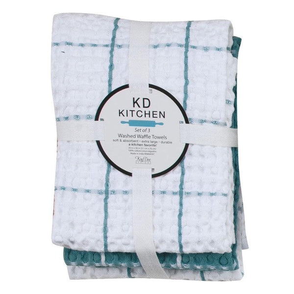 Kay Dee Designs Washed Waffle Towels
